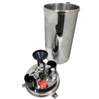 China 402.2mm Height Tipping Bucket Rain Sensor for Meteorological Precipitation Measurement for sale