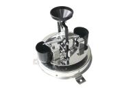 China 402.2mm Height Tipping Bucket Rain Sensor for Meteorological Precipitation Measurement for sale