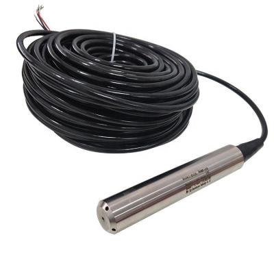 China Water tank level gauge with 4-20mA/0-20mA/RS485/1-5V/0-5V output options and 5m cable for sale