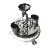 China Smart Agriculture 200mm Collector Diameter Stainless Steel Rain Gauge with RS485 Output for sale