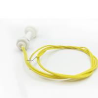 China Max Contact Resistance 100MΩ Antiseptic Plastic Float Ball Liquid Level Switch with Cable for sale