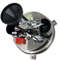 China 0.2mm Resolution Tilting Metal Tipping Bucket Rain Gauge Durable and Accurate for sale