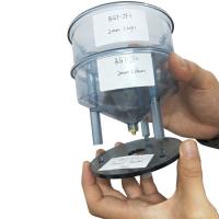 China Accurate Time and Rainfall Measurement Tipping Bucket Rain Gauge Calibration 180*75*4mm for sale