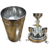 China Measuring Range 0mm/min-10mm/min Rain Gauge with Stainless Steel Tipping Bucket Design for sale