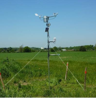 China Precise Wind Direction and Speed Agriculture Automatic Forecast Wireless Weather Station for sale
