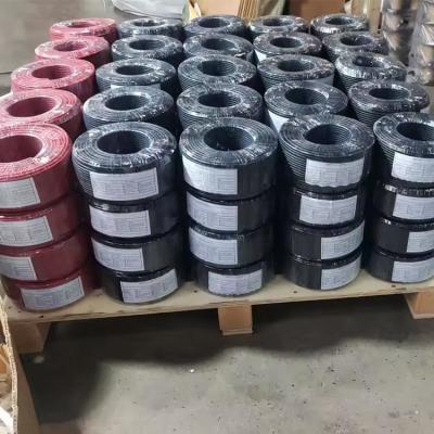 China 4mm2 6mm2 PV1-F Solar Cable Weatherproof Solar Panel Connection Cable for sale