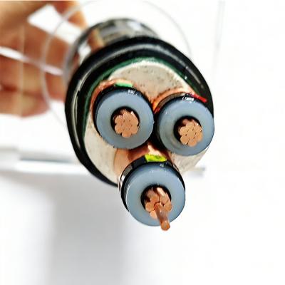 China YJV22 High Voltage Cable 10-300mm2 XLPE Insulated Buried Industrial Electrical Cable for sale