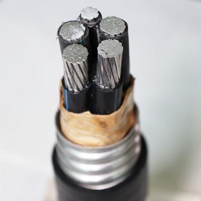China ZC-YJLHV22 Aluminium Alloy Cable 3x25+2/3x35+2x16mm2 Urban Power Cable for sale