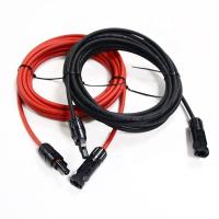 China 4mm2 Solar Panel Cable With MC4 Connectors 1500V DC Outdoor PV Extension for sale