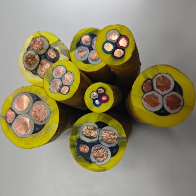 China Mining Cable MYP For Continuous Miner 0.66/1.14kV Power Supply for sale