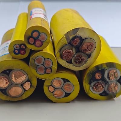 China MYP Mine Shielded Rubber Cable 0.66/1.14kV For Coal Cutter Power Connection for sale