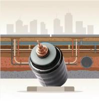 China 110kv HV Underground Cable Copper Electric Power Cable XLPE Insulation for sale