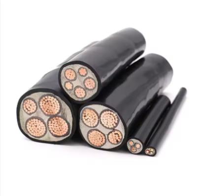 China 10kV 35kV YJV22 High Voltage Copper Cable XLPE Insulated Steel Tape Armored Power Cable for sale