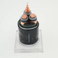 China 8.7/15Kv 26/35kv XLPE Insulated Power Cable 3 Core Copper PVC Sheath Steel Power Cable Armoured for sale