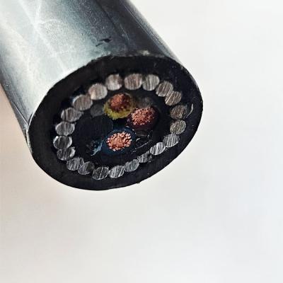 China YJV32 3×16+1×6mm2 	XLPE Power Cable Copper Core Power Cable Steel Wire Armored for sale
