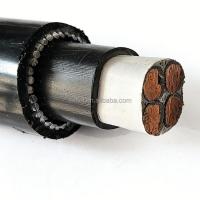China Copper Core XLPE Power Cable 0.6 1KV YJV32 3X6mm PVC Sheathed Electric Cable for sale
