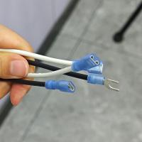 China Custom Insulation Ring Terminal 18AWG 16AWG 14AWG Wire Harness Assembly For Battery Photovoltaic Ground Wire for sale
