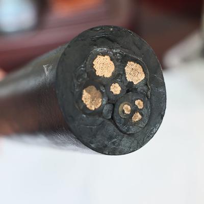 China Waterproof 450V 750V 2 X 4 Coal Mine Cable Perfect For Wet Mining Conditions for sale