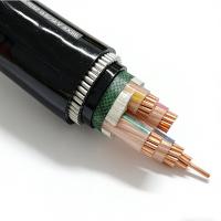 China 4 Core XLPE Wire 0.6/1KV YJV32 Copper 2.5mm 400mm Steel Tape Armoured Power Cable for sale