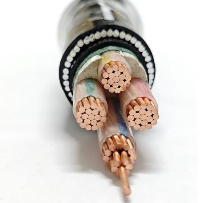 China 4 Core XLPE Wire 0.6/1KV YJV32 Copper 2.5mm 400mm Steel Tape Armoured Power Cable for sale