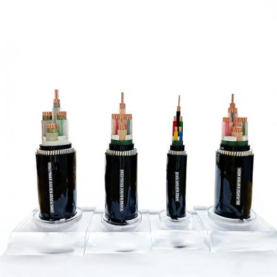 China YJV32 XLPE Power Cable 4x185+1x95mm2 4x240+1x120mm2 Pure Copper 0.6KV 1KV for sale