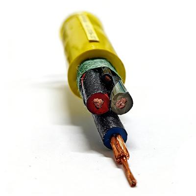 China Mining Power Cable 0.6/1kV Copper Conductor MYP 3×16+1×10 Rubber Sheathed Flexible Cable for sale