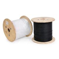 China 1 2 4 Core Fiber Optic Cable  Single Mode SM G657A FTTH Fiber Optic Flat Drop Cable for sale