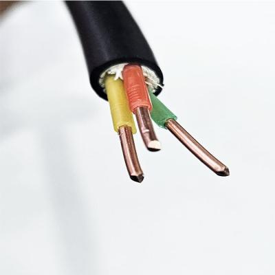 China ZC KVV Control Cable PVC Insulated Flame Regardant Unarmoured Copper Cable for sale