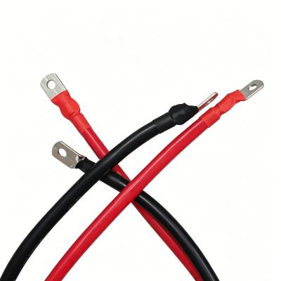 China Custom Battery Cable 12V-48V Copper Wire With SC Ring Terminals for sale
