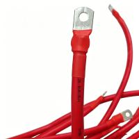 China Custom Battery Cable 12V-48V Copper Wire With SC Ring Terminals for sale