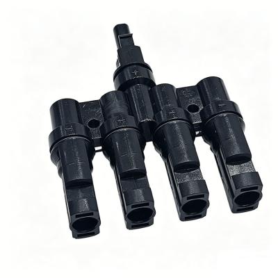 China IP67 Waterproof 4 In 1 Type T5 Solar Panel Connector Male Female 30A Current for sale