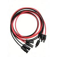 China 12AWG 4mm2 Copper XLPO Insulated IP65 Waterproof Solar Connector Cable Male Female Head for sale