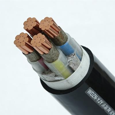 China Copper Conductor WDZN-YJV Flame Resistant XLPE Cable 0.6/1kV For Building Industrial Power for sale