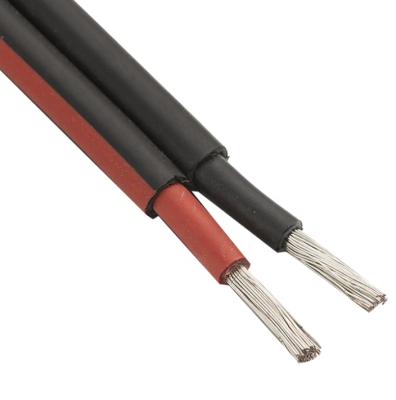 China TUV Red Or Black 4mm 6mm 10mm Solar PV Cable Manufacturers For Solar System Cable for sale