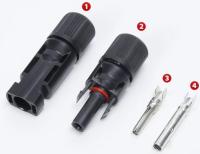 China TUV Certified Photovoltaic Accessories Waterproof MC4 Photovoltaic Connector for sale