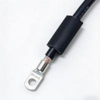 China Flexible Silicone Ring Terminal Battery Cable 2 AWG 4AWG 6AWG Battery Copper Terminal with Lug for sale