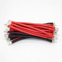 China Flexible Silicone Ring Terminal Battery Cable 2 AWG 4AWG 6AWG Battery Copper Terminal with Lug for sale