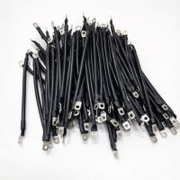 China Flexible Silicone Ring Terminal Battery Cable 2 AWG 4AWG 6AWG Battery Copper Terminal with Lug for sale