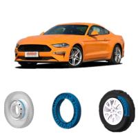 China Flat Tyre Protection Run Flat Safety Bands For Ford Mustang 235/55R17 215/65R17 for sale