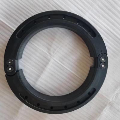 China Black Round Run Flat Tyre System Abrasion Resistance Excellent Chemical Resistance for sale