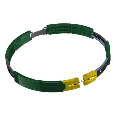 China Black Run Flat Tyre System With Polymer  Engineering Grade Synthetic Materials for sale