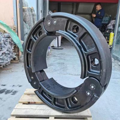 China Bulletproof Car Armored Vehicle  Heavy Duty Run Flat Insert Solid Tires for sale