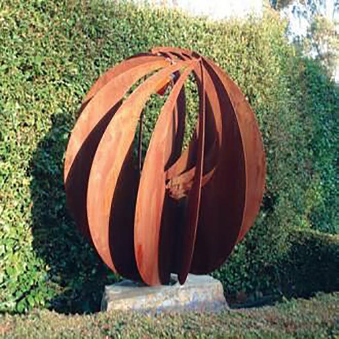 corten steel sculpture