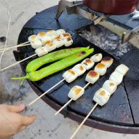China Heavy Duty Rustic Corten Steel Fire Pit For BBQ for sale