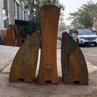 China Outdoor Corten Steel BBQ Brazier Diameter 900mm for sale
