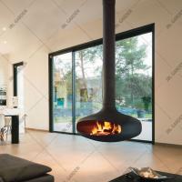 China Roof Mounted Cocoon Fireplace Diameter 600mm 800mm 1000mm for sale