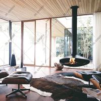 China Roof Mounted Cocoon Fireplace Diameter 600mm 800mm 1000mm for sale