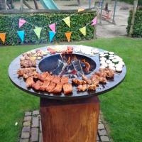 China Cooking Barbecue Bbq Grill Corrosion Resistant Diameter 1000mm for sale