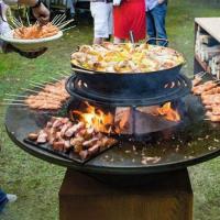 China Cooking Barbecue Bbq Grill Corrosion Resistant Diameter 1000mm for sale