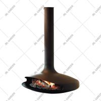 China Decorative Wood Burning Fire Pits Heater Suspended Wood Stove for sale
